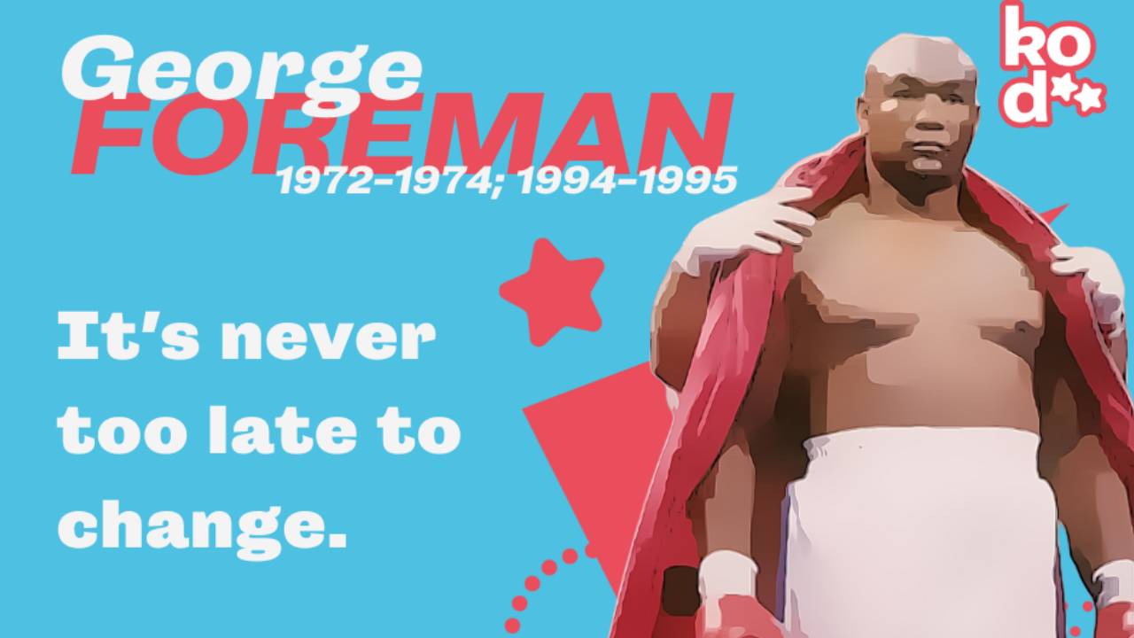 George Foreman tribute RIP
