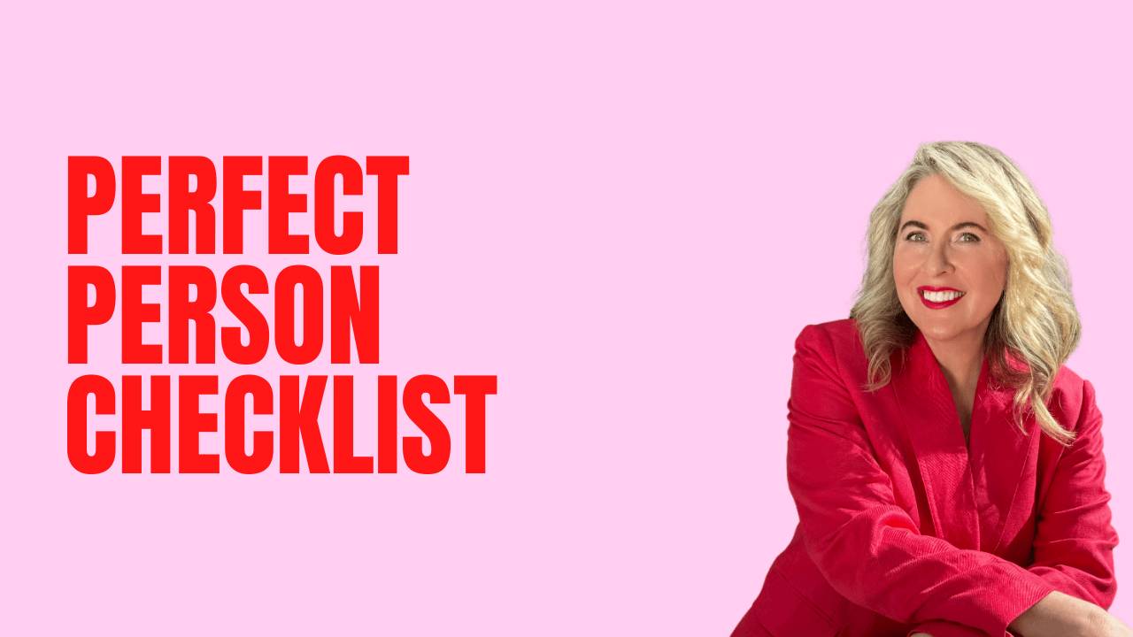 Perfect Person Checklist