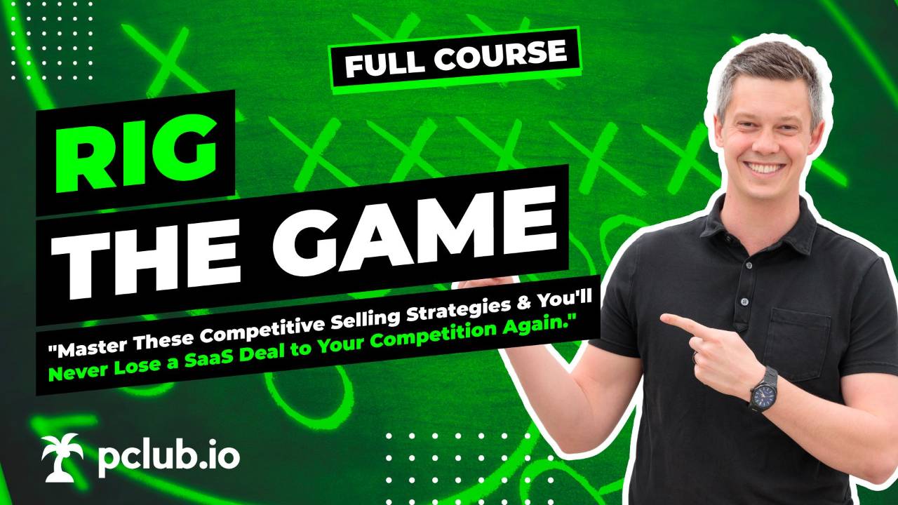 Rig the Game: Advanced Strategies to Win Competitive SaaS Deals
