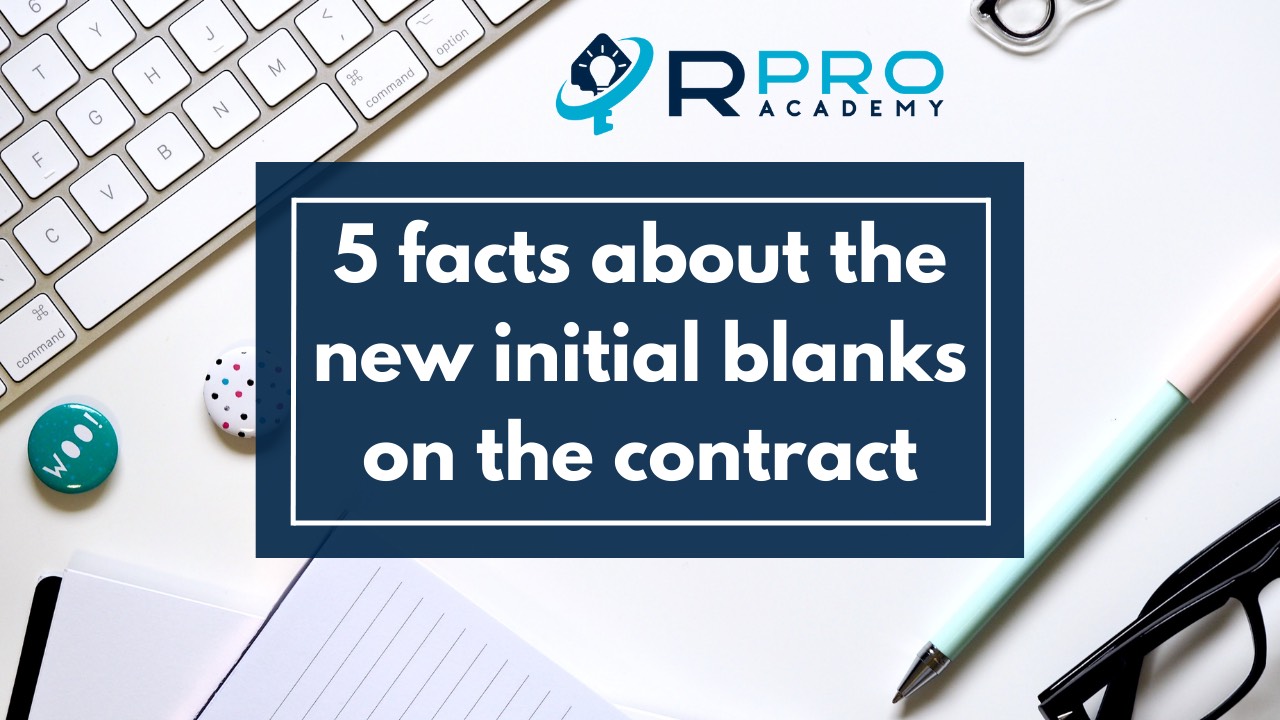 R Pro Insider: 5 Facts About the New Initial Blanks on the Contract