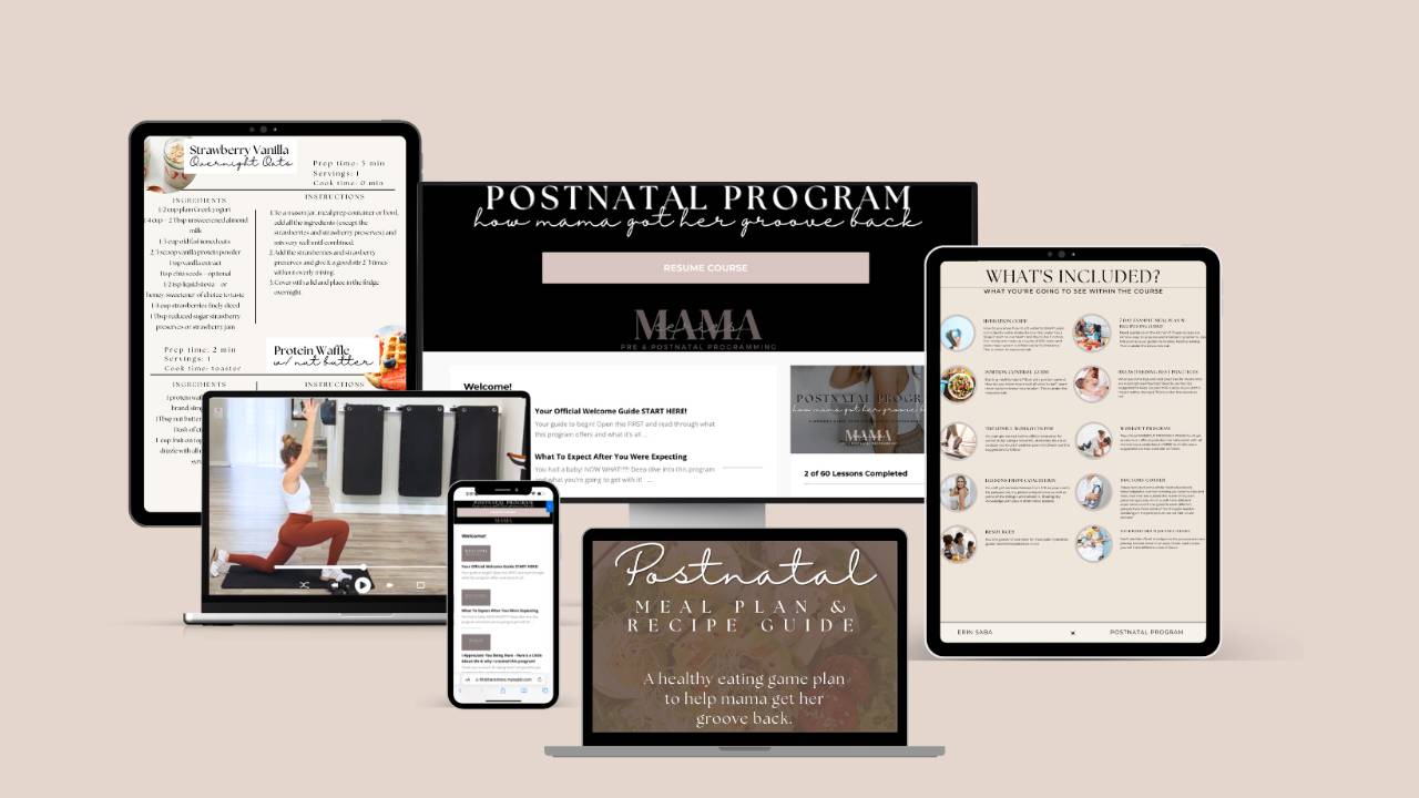 How Mama Got Her Groove Back Postnatal Transformation Program