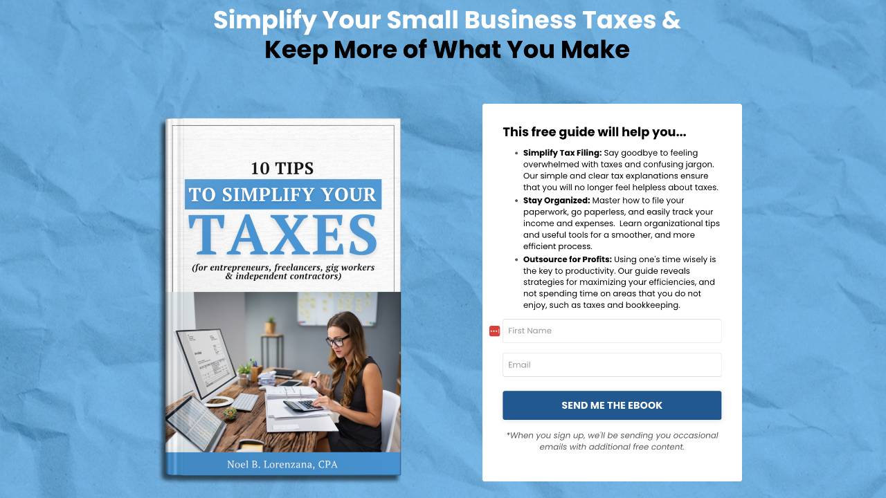 10 Tips to Simplify Your Taxes