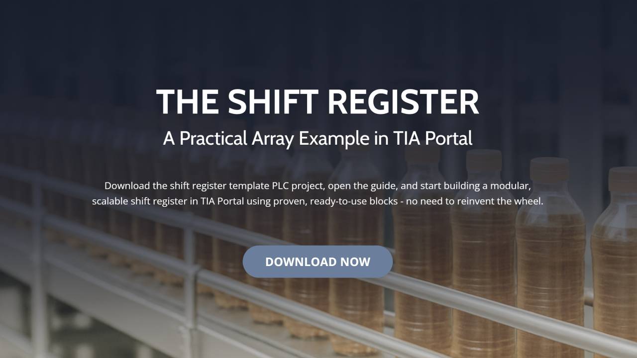 Download Shift Register Array Template TIA Portal