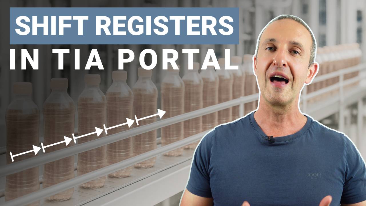 Shift Registers in TIA Portal: A Real-Life Bottling Line Example