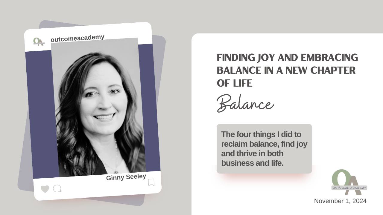 Finding Joy and Embracing Balance in a New Chapter of Life