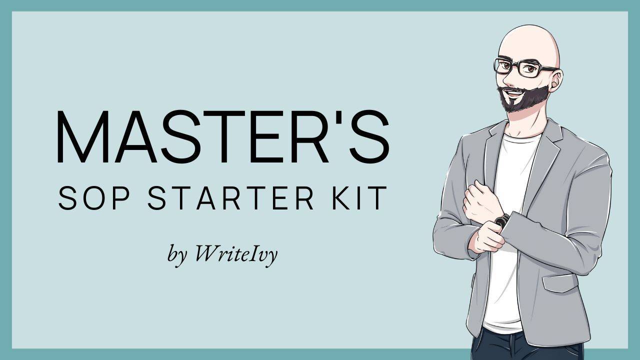 WriteIvy – The FREE Master's SOP Starter Kit