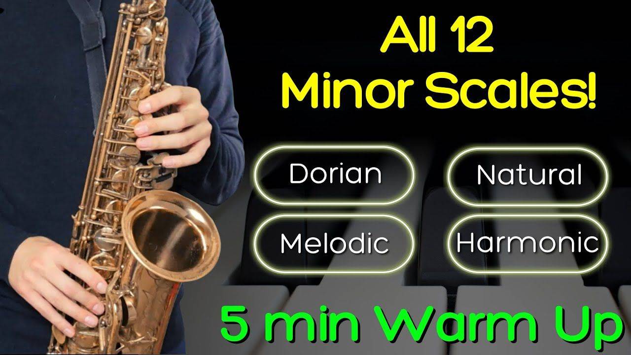 #103: Learn All 12 Minor Scales: 5 min Play-Along Warm Up
