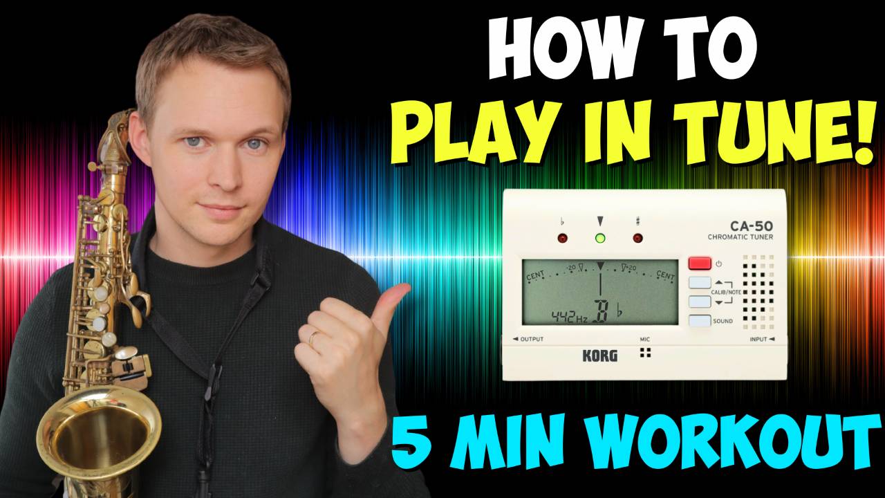 #124 - How to Play In Tune - 5 Min Workout