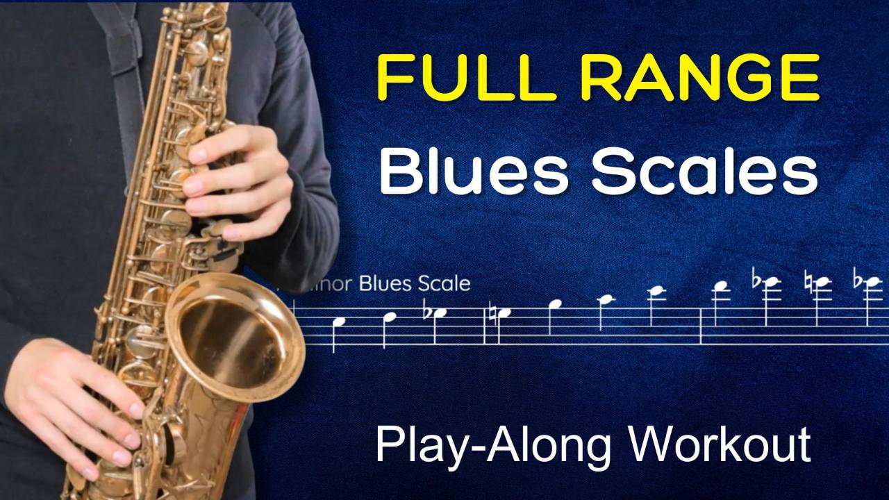 #132: The FULL RANGE Blues Scale Workout
