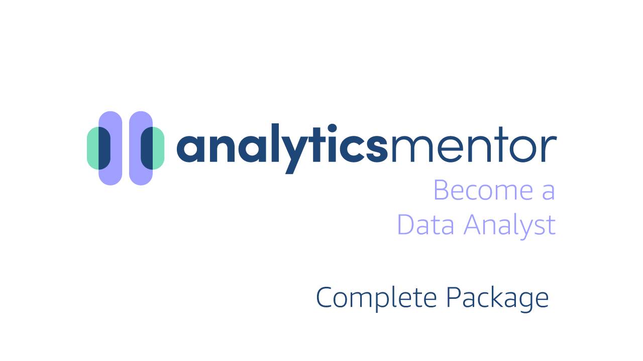 Become a Data Analyst - Complete Package - Online, On-Demand Training