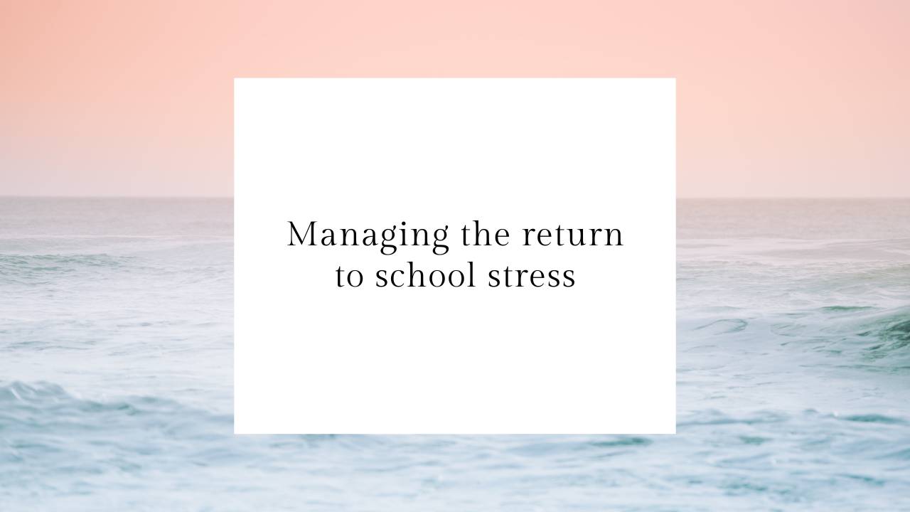 School Stress