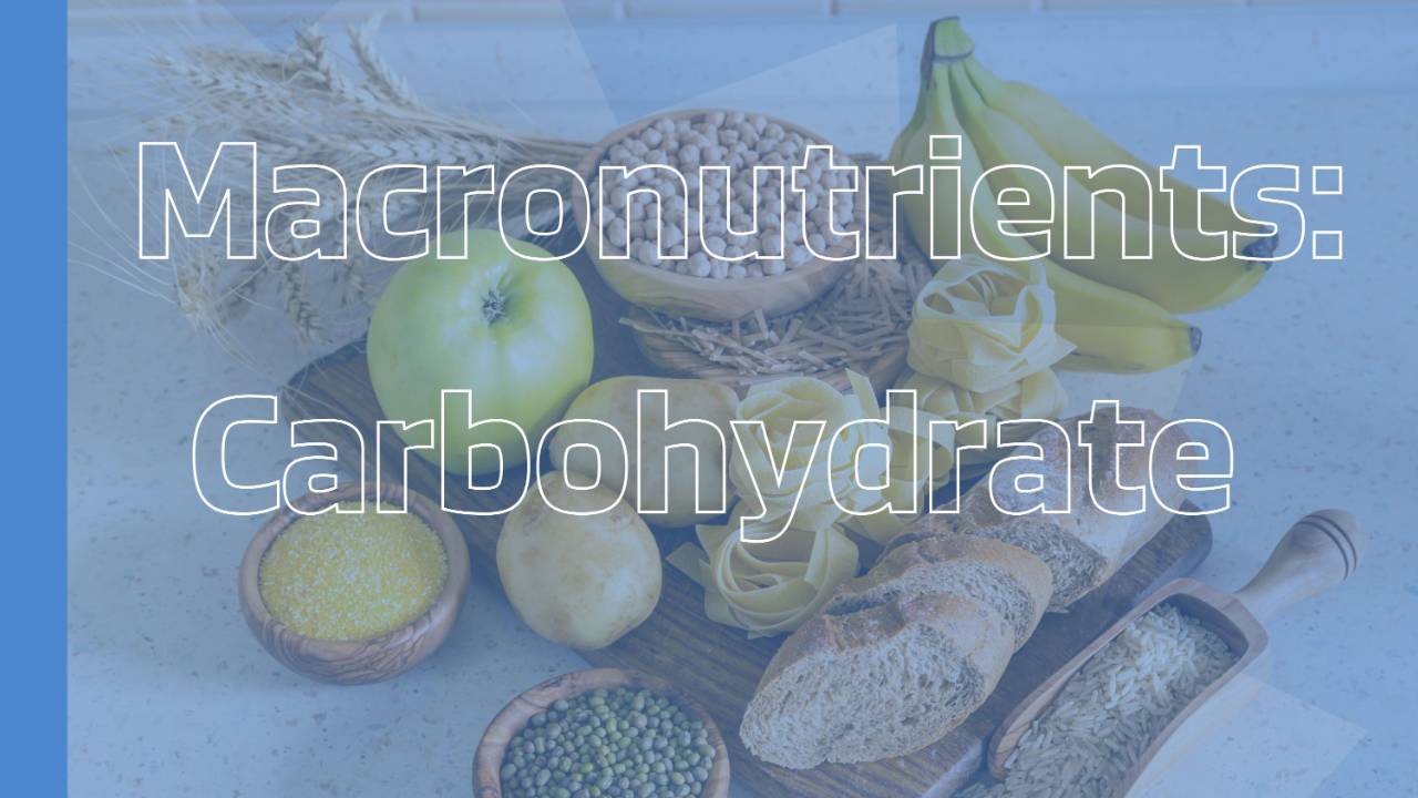 Macronutrients: Carbohydrate