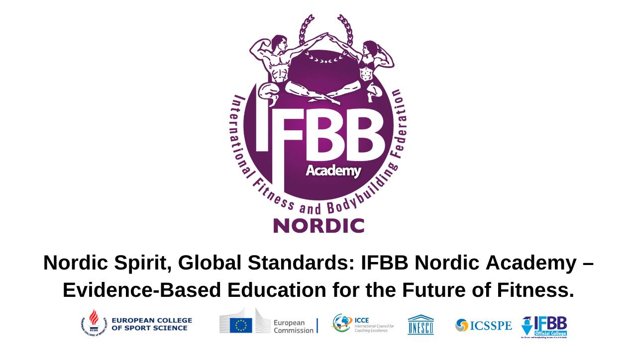 IFBB Nordic Academy – The Leading Fitness & Bodybuilding Education