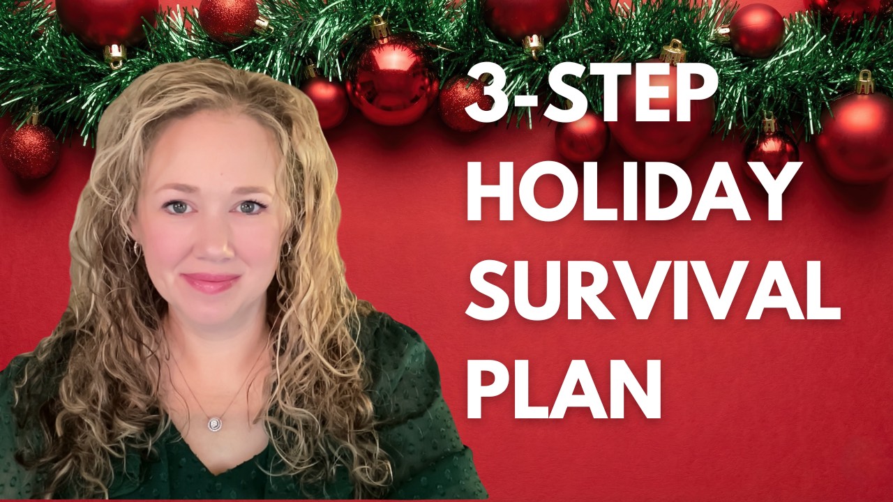 First Christmas Without Your Husband? 3-Step Widow Survival Plan