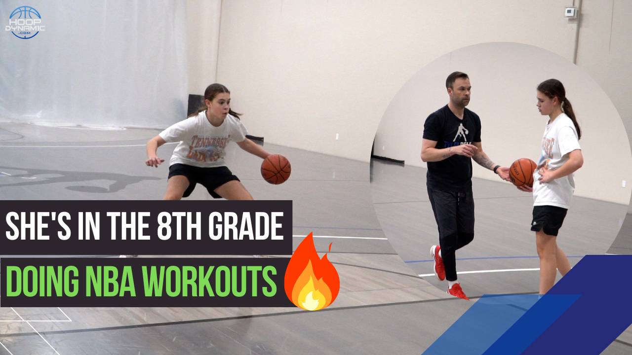 She's Only In 8th Grade Doing NBA Workouts