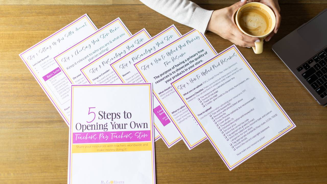 5 Steps to Opening Your Own TPT Store