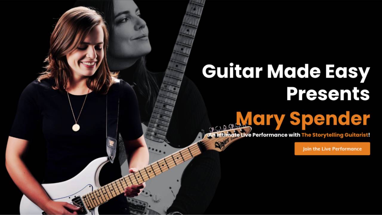 Guitar Made Easy Presents: A Live Performance w/ Mary Spender