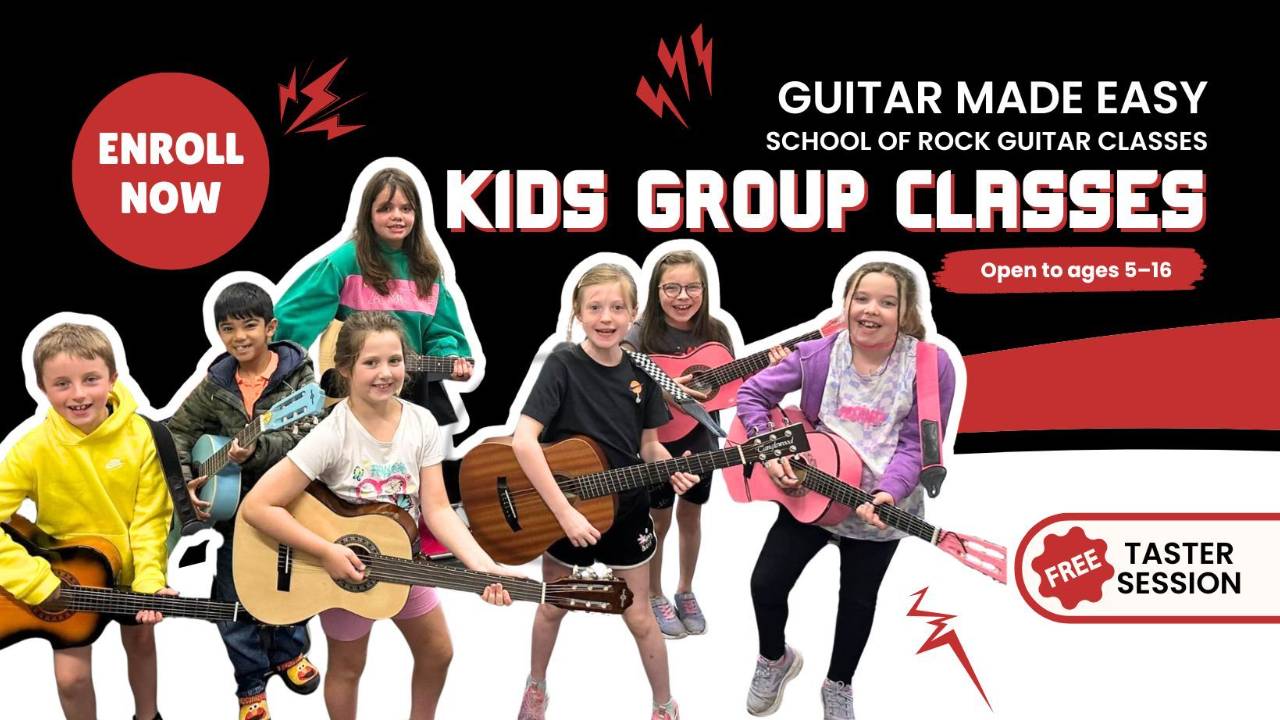 Guitar Made Easy Pitlochry | Fun Guitar Lessons for Kids