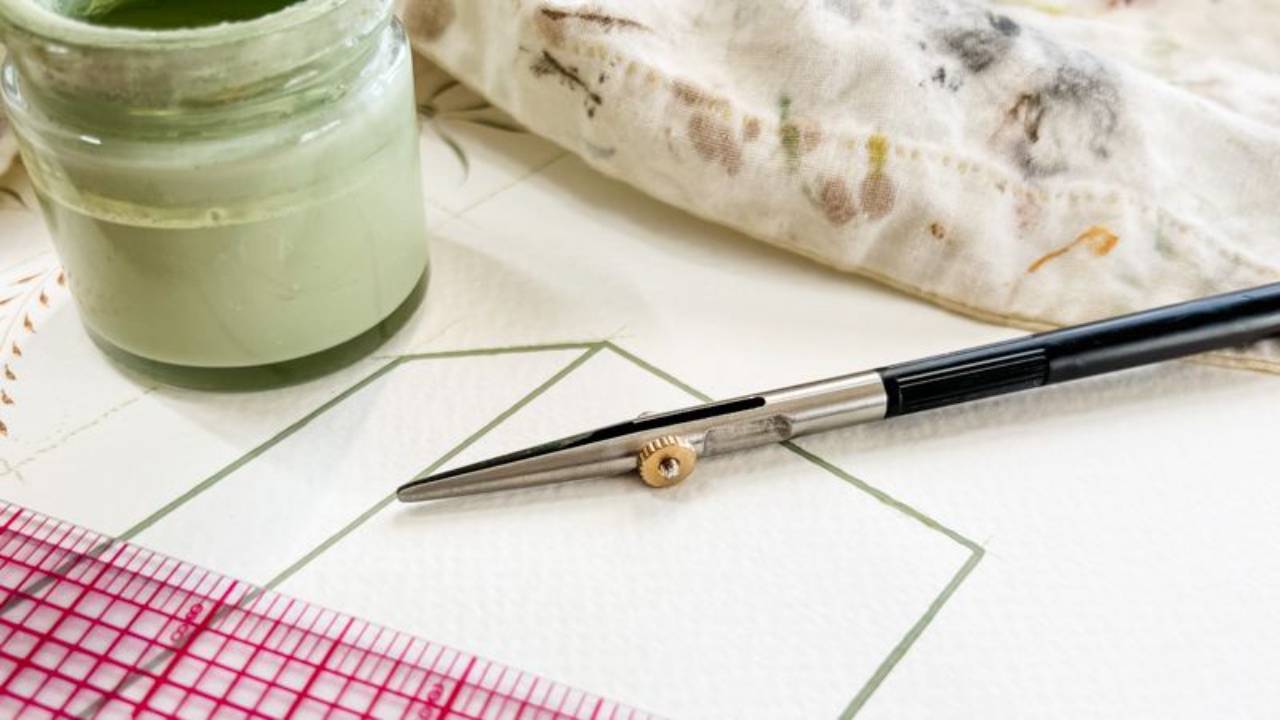 How to Use a Ruling Pen for Calligraphy Projects | Kestrel Montes