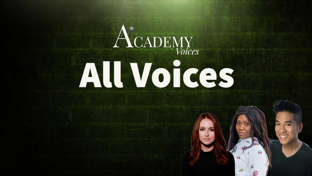Academy Voices Talent Roster Voices