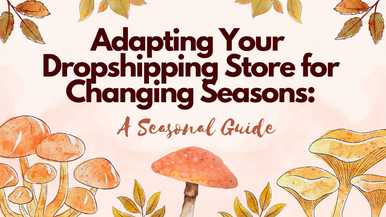 Adapting Your Dropship Store for Changing Seasons: A Seasonal Guide