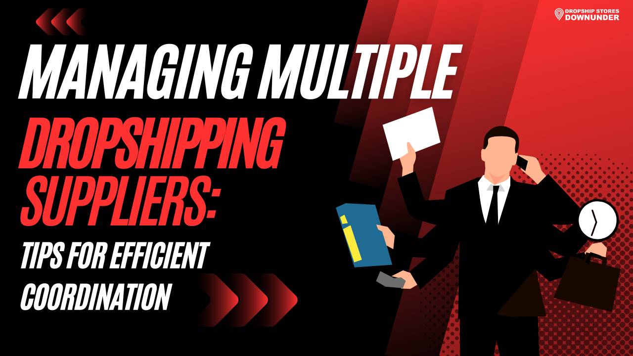 Managing Multiple Dropship Suppliers: Tips for Efficient Coordination