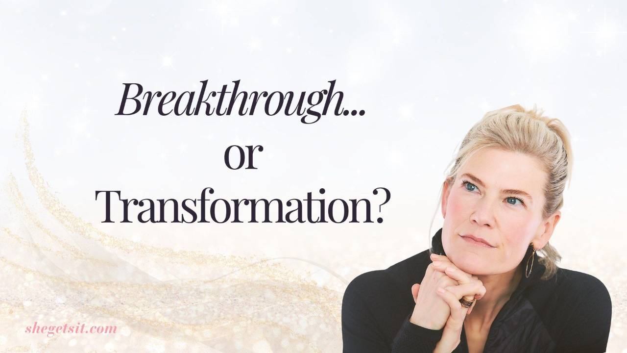 Breakthrough vs Transformation