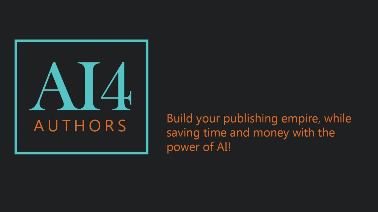 AI4 Authors - The Future of Writing and Publishing with AI Technology