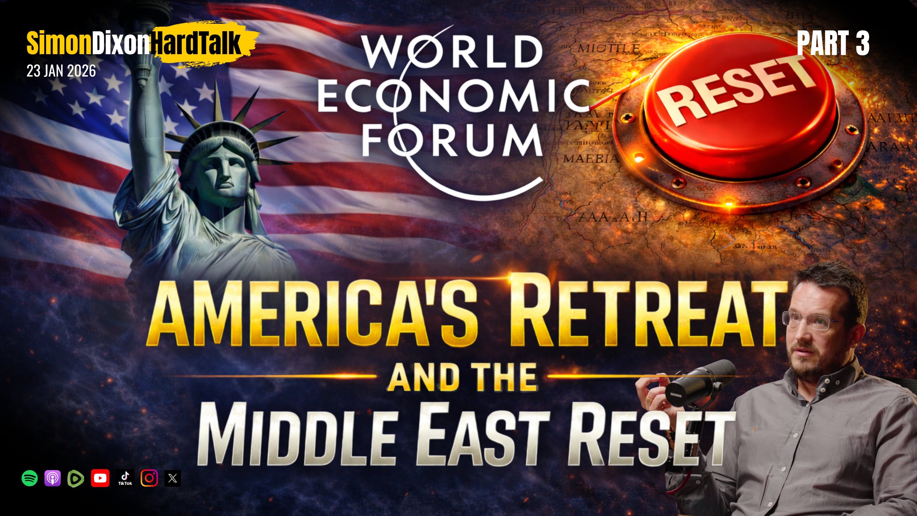 The Board of Peace: America’s Retreat & Middle East Reset |Simon Dixon