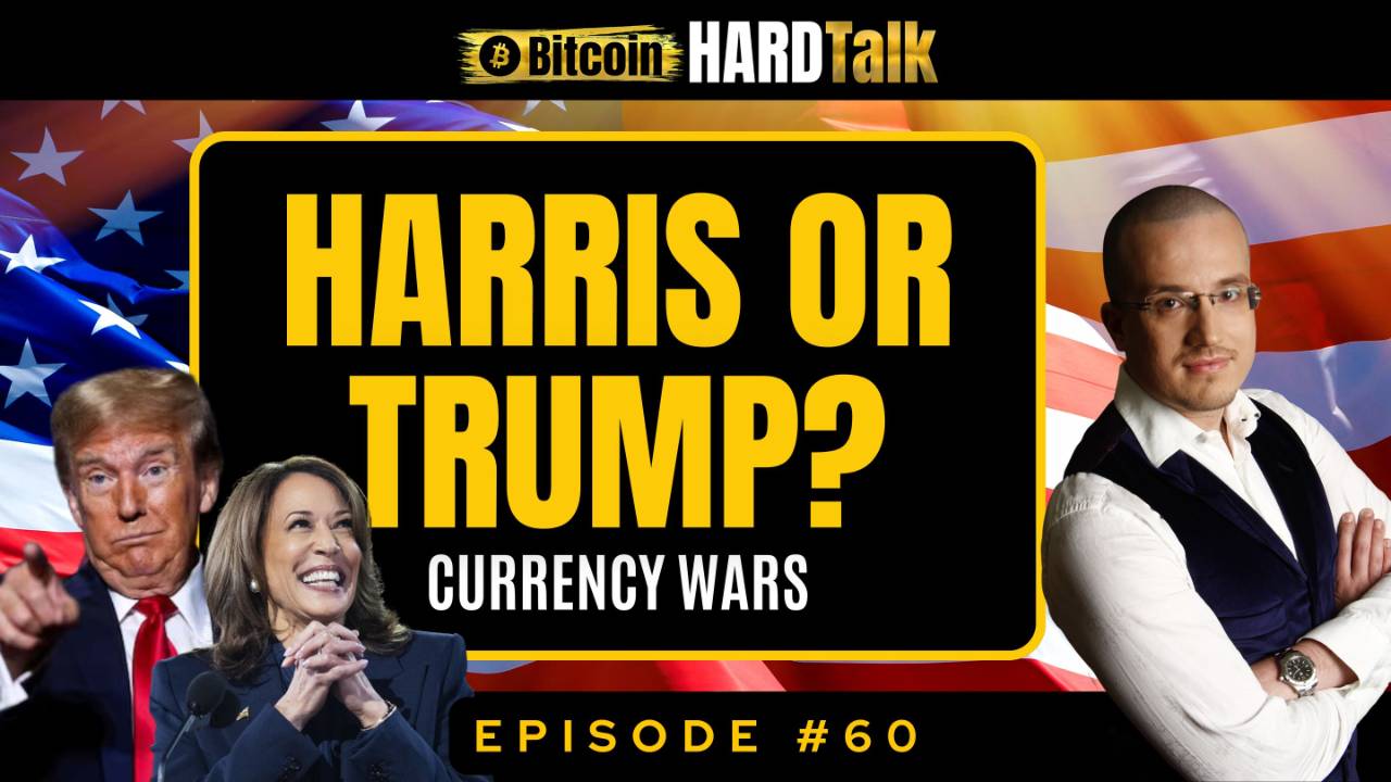 Trump vs. Harris on Bitcoin | BitcoinHardTalk Ep 60 with Simon Dixon