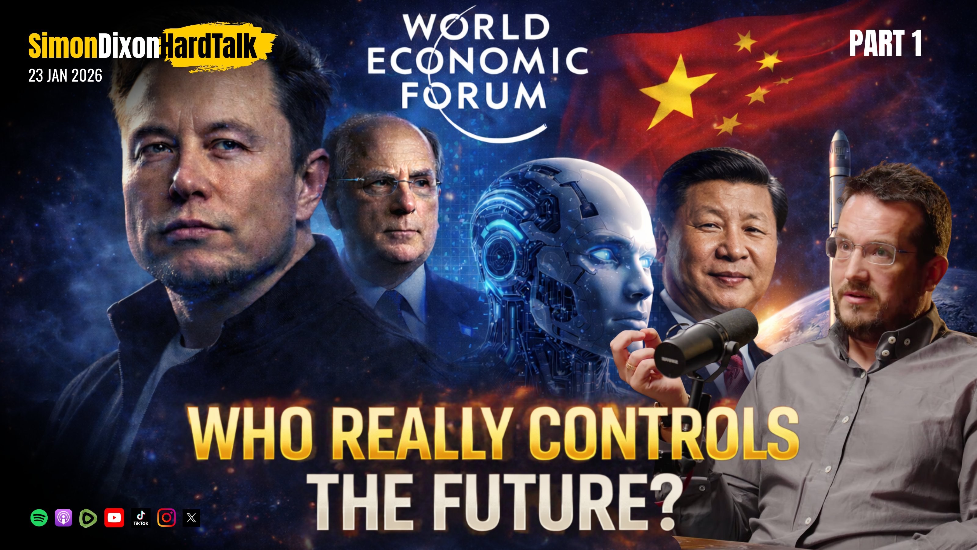 WEF 2026: Musk, Fink & The Real AI Energy Agenda | Simon Dixon