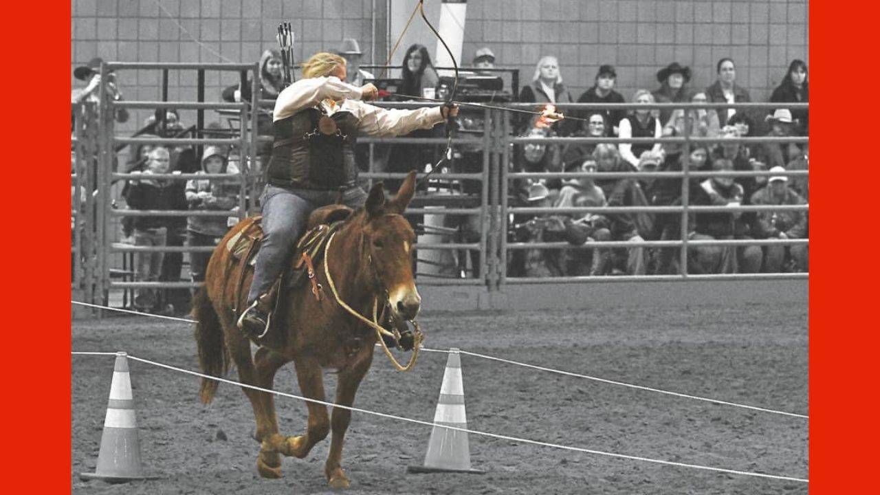 Mounted Archery & Shooting Fire