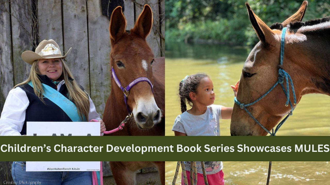 Children’s Character Development Book Series Showcases Mules