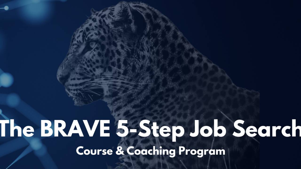The BRAVE 5-Step Job Search Sales Page