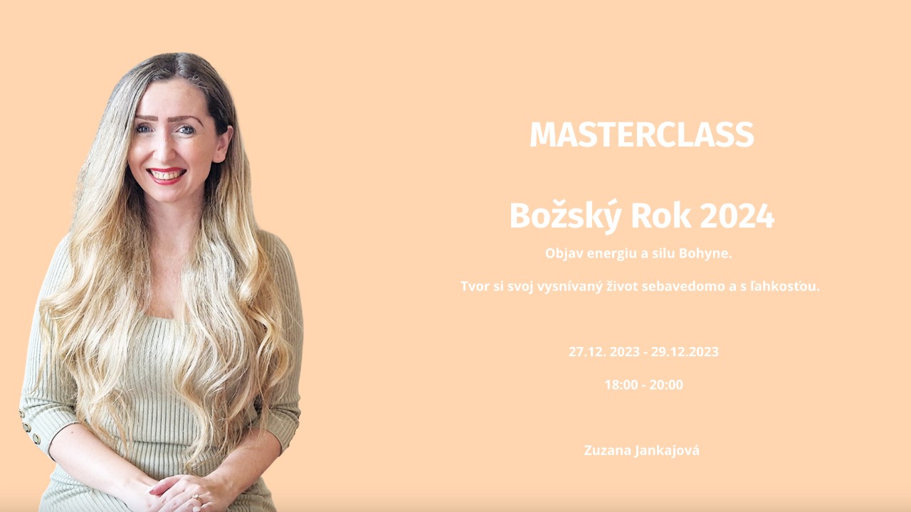 Božský Rok 2024 - Masterclass