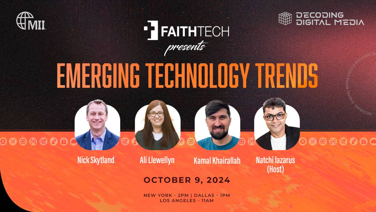 DDM Webinar - Emerging Technology Trends