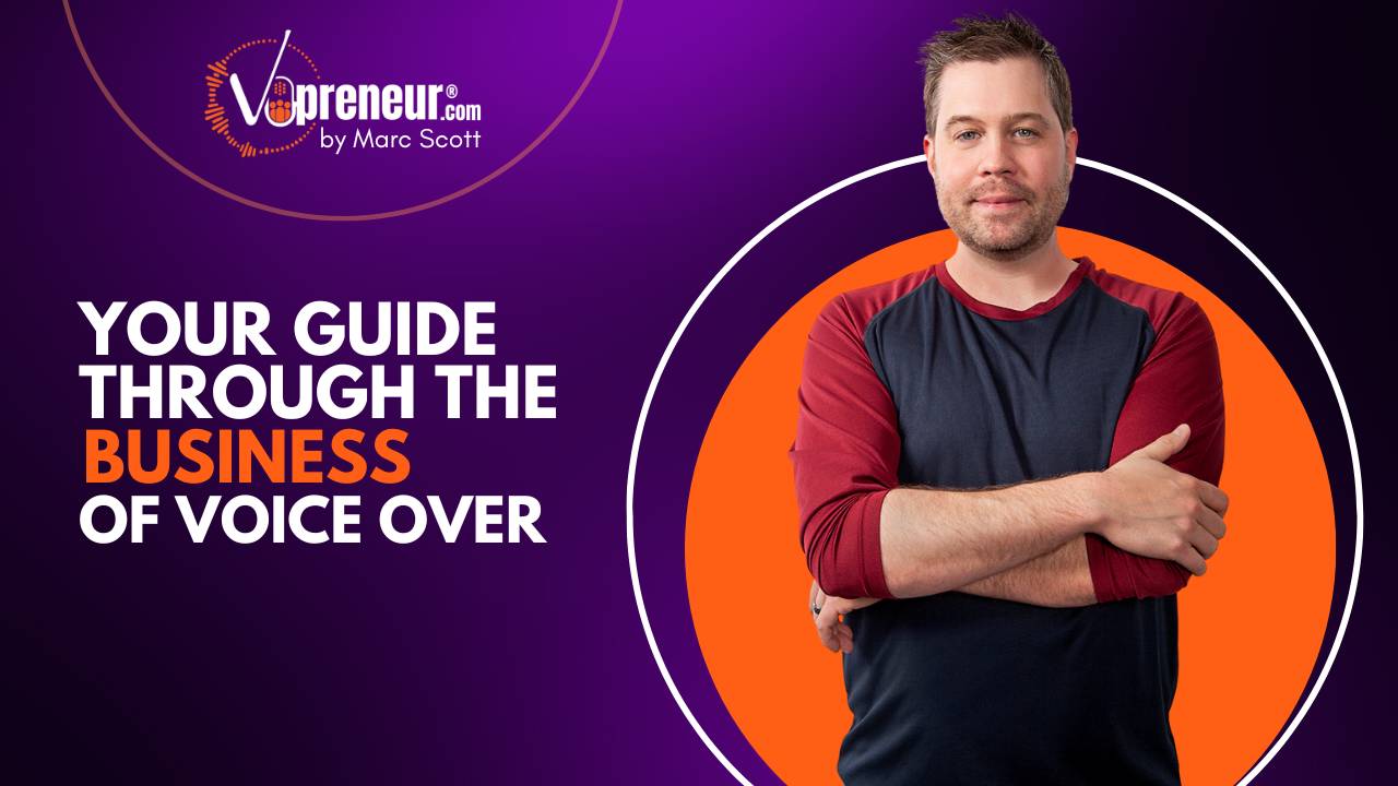 Voice Over Marketing Coaching - VOpreneur® by Marc Scott