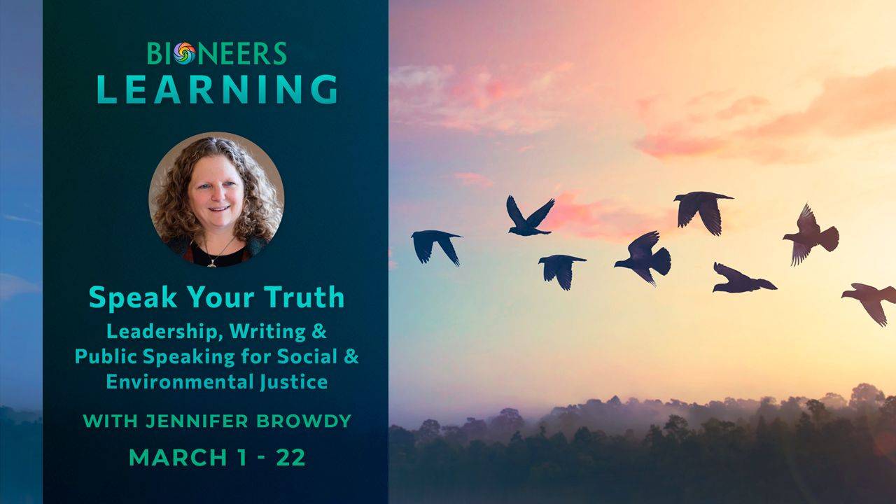 Speak Your Truth: Leadership, Writing & Public Speaking for Justice