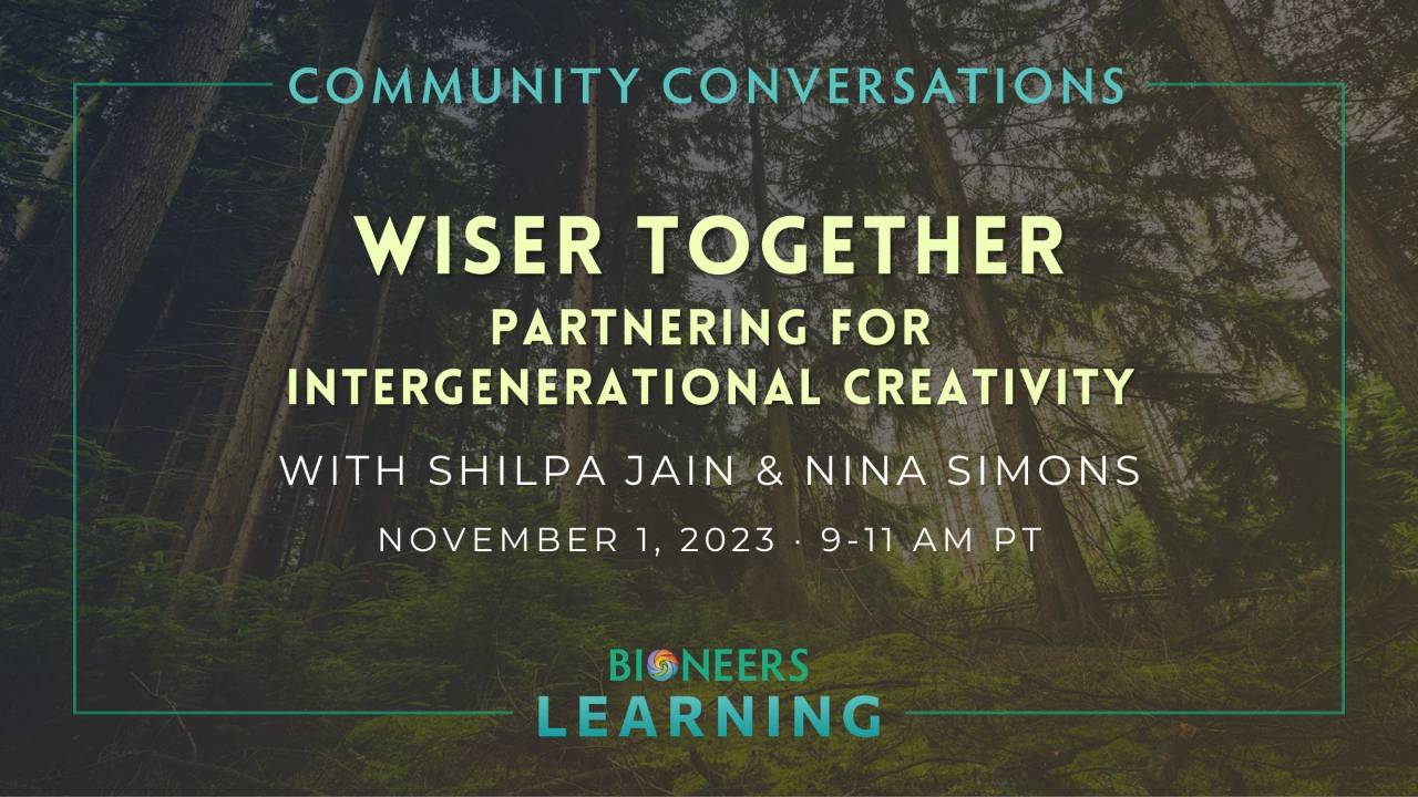 Wiser Together: Partnering for Inter-Generational Co-Creativity