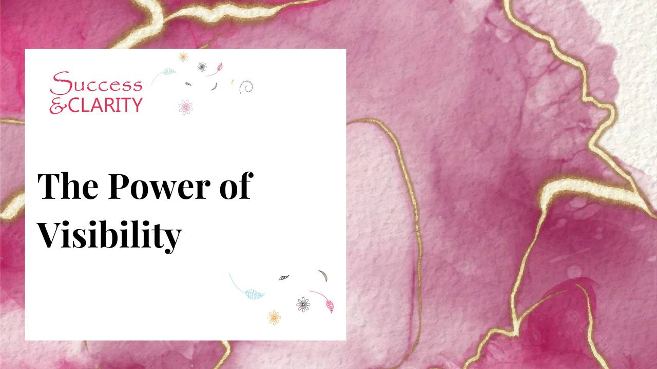 The Power of Visibility: Break Free from Unconscious Limits