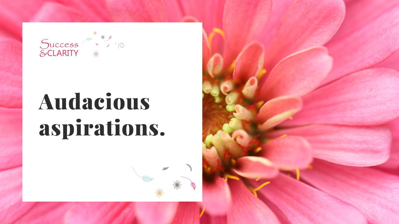 Audacious Aspirations | Success & Clarity