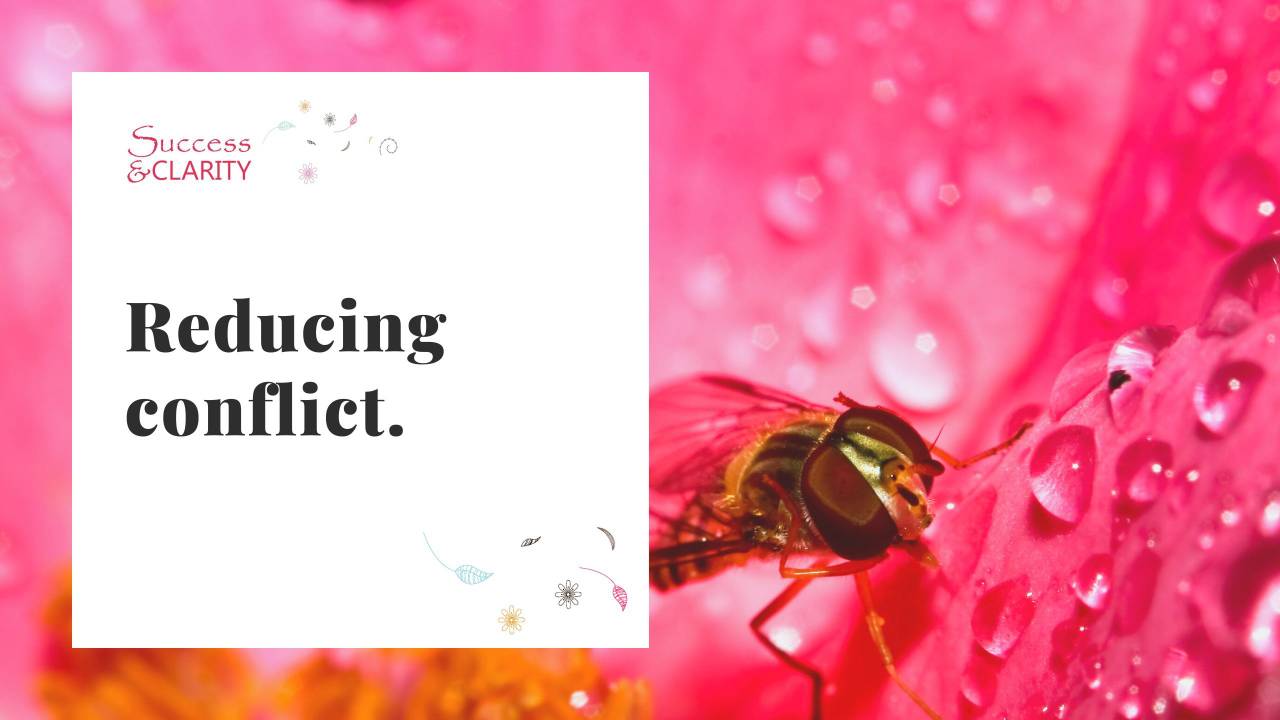 Reducing Conflict | Success & Clarity
