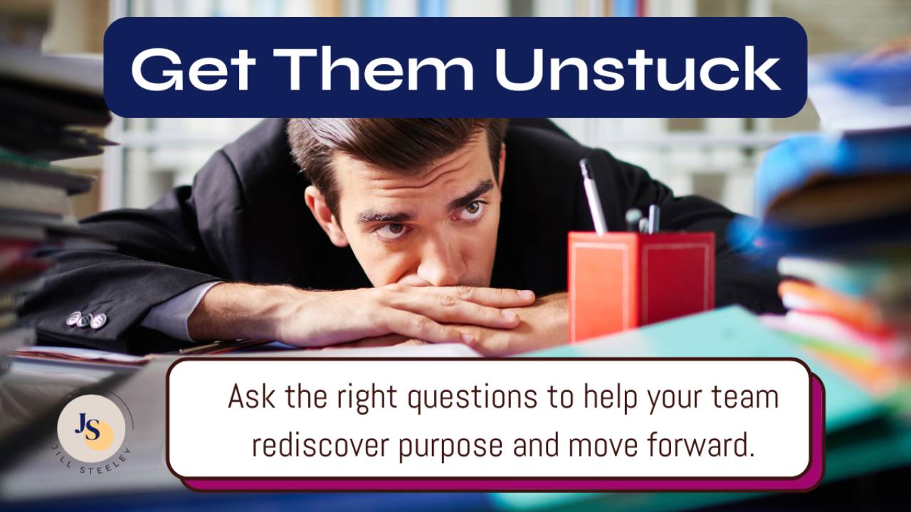 How to Help Someone Who is Stuck