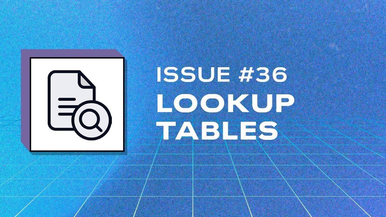Pamphlet #36 - Mastering Lookup Tables | BIM Pure Blog