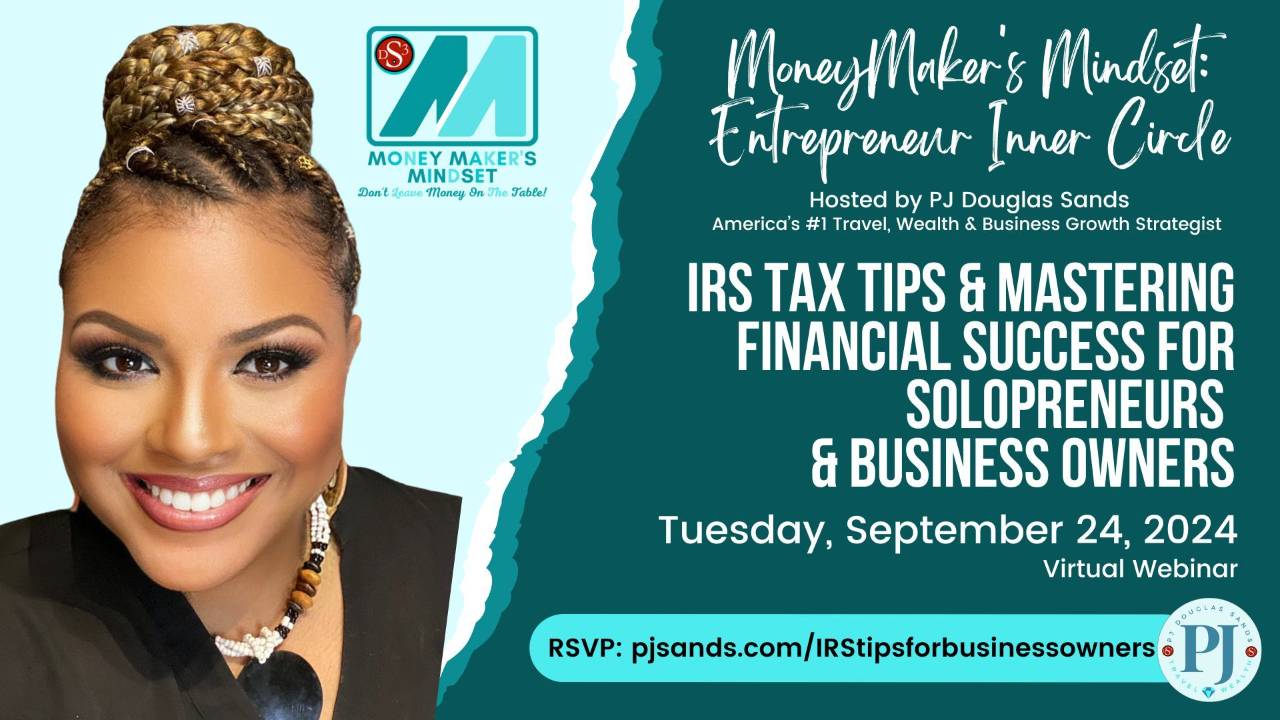 Managing Money & IRS Tax Tips for Business Owners