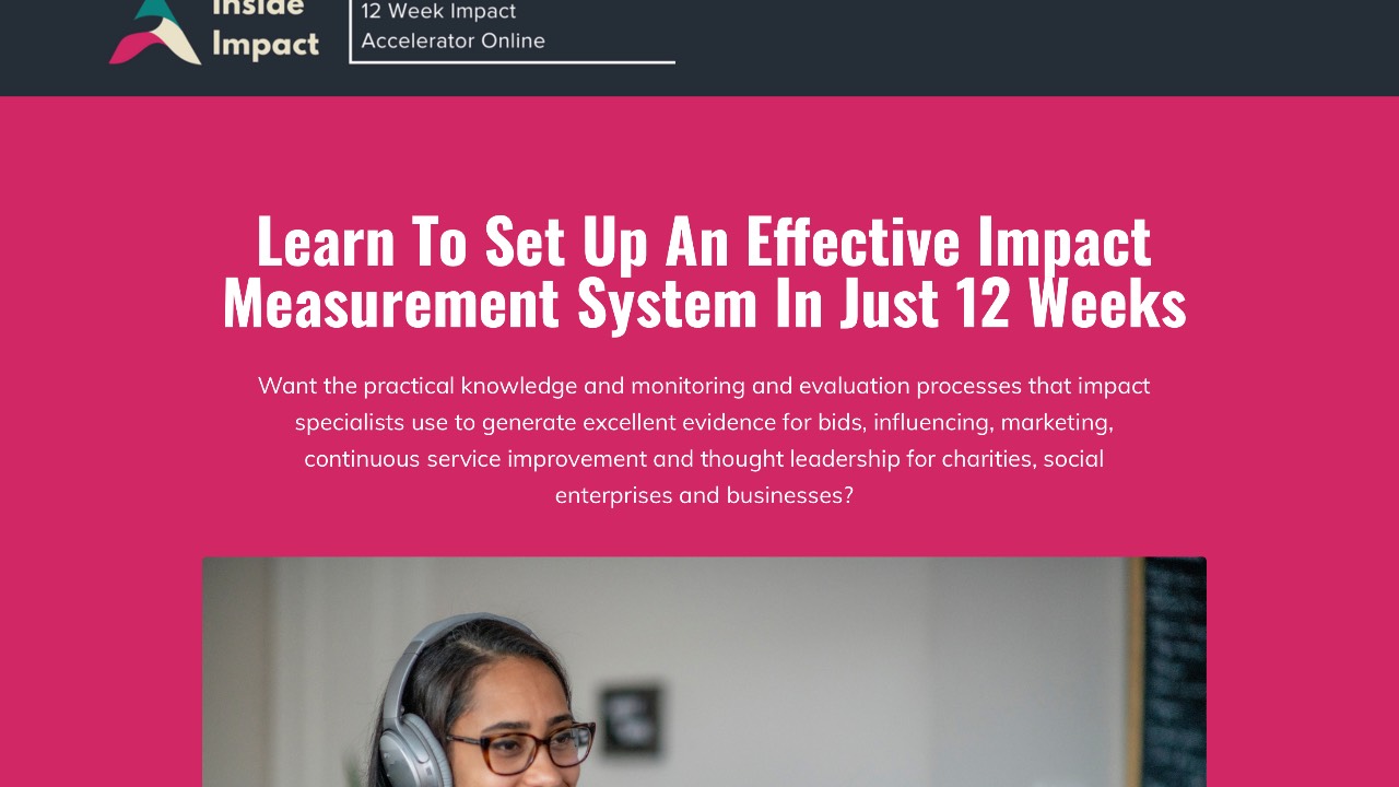 12 Week Impact Accelerator Online with Inside Impact