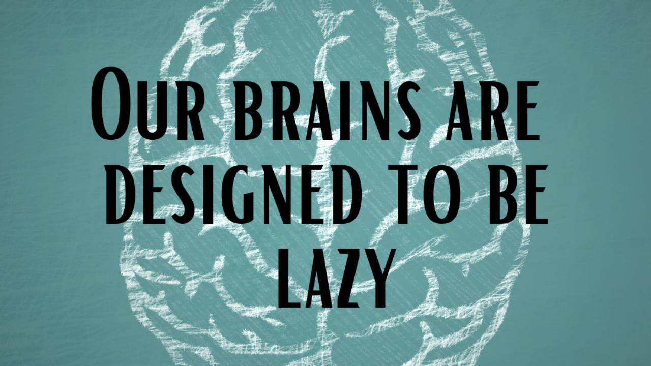 Don't Believe Your Lazy Brain