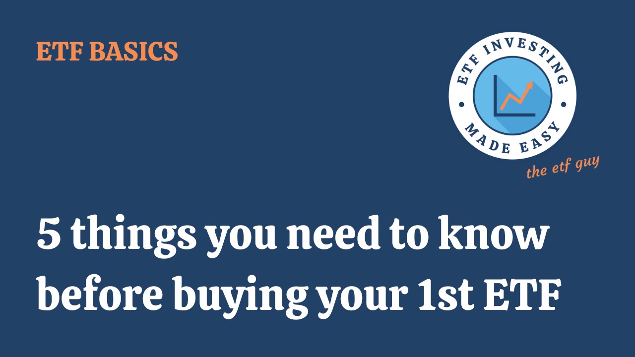 5 ETF Basics for New Investors
