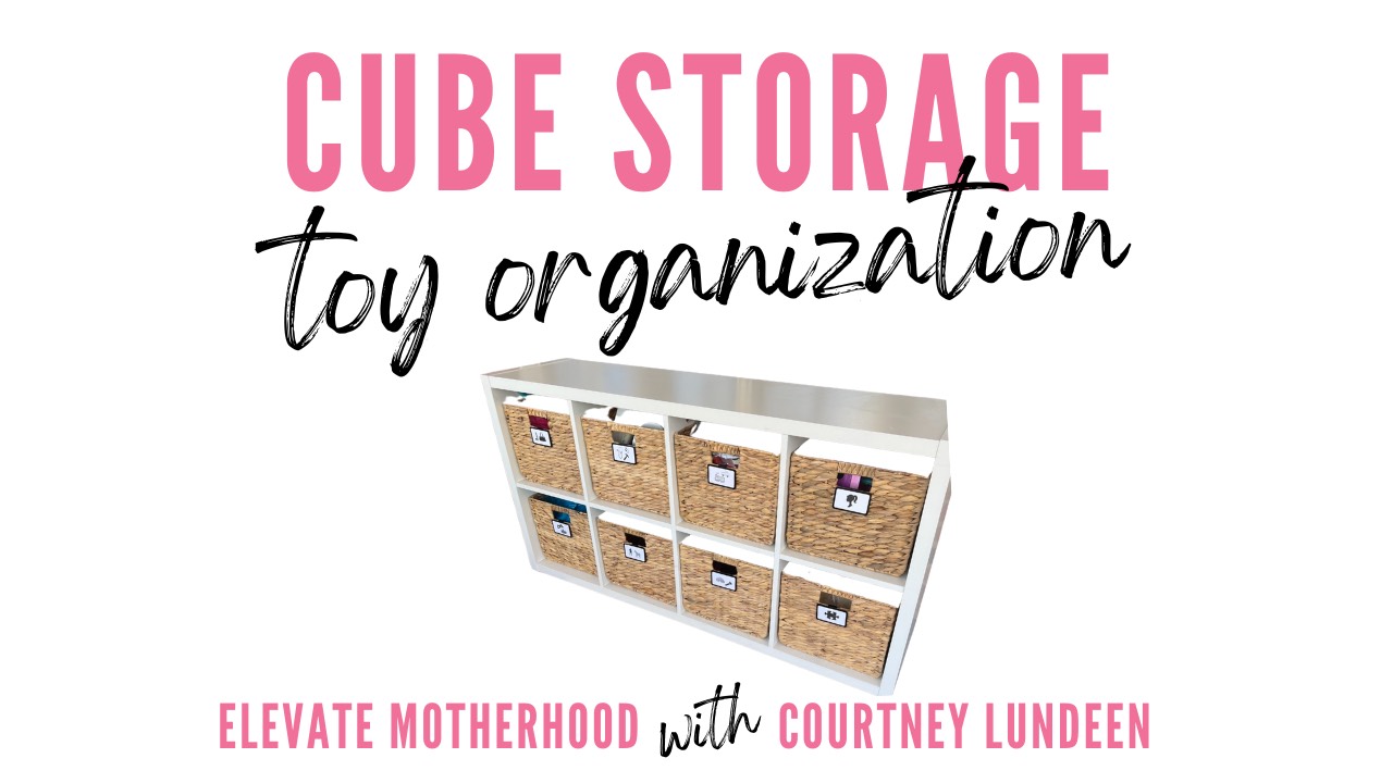 Toy Organization for Moms: Simple Cube Storage System That Works