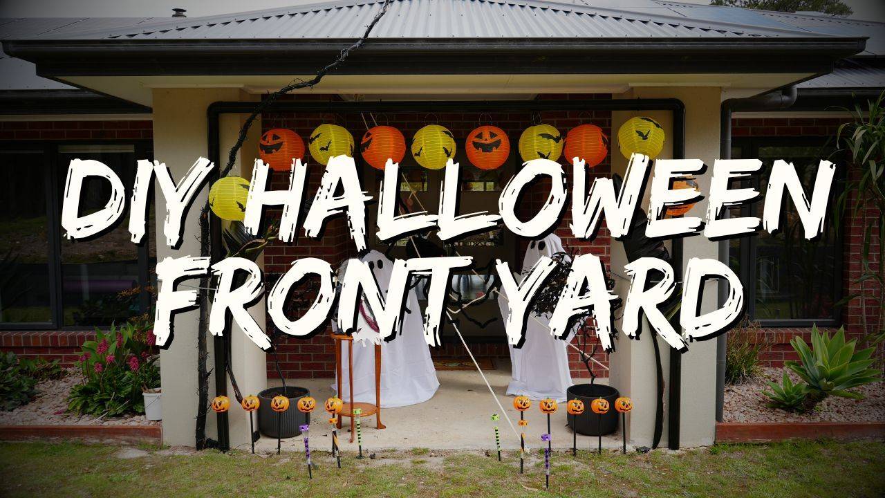 DIY Halloween Front Yard Display: 3 Easy Projects for a Spooky Setup